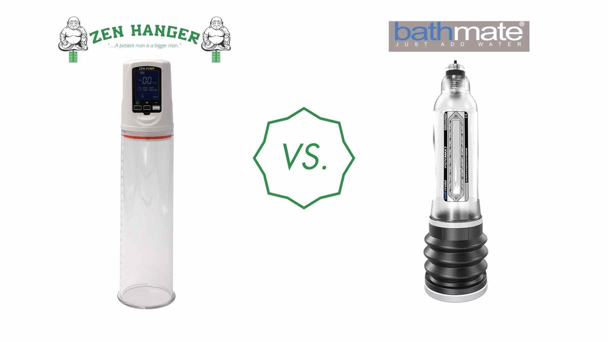 Best Penis Pumps: Zen Hanger vs. Bathmate